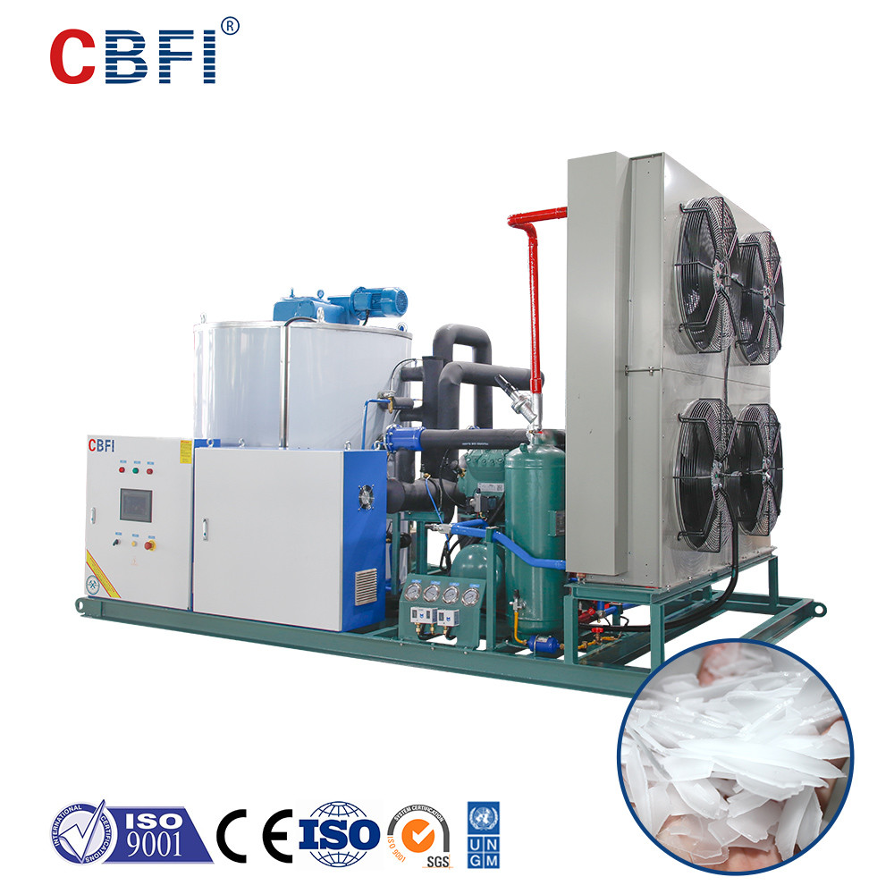 1 Ton To 60 Tons Residential Flake Ice Machine With Air Cooled System